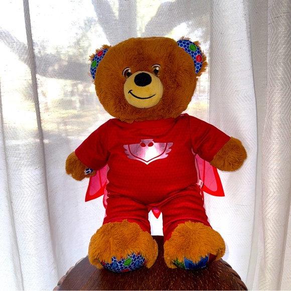 Build-A-Bear | Toys | 207 Pj Masks Build A Bear Bab Teddy Bear W Red ...